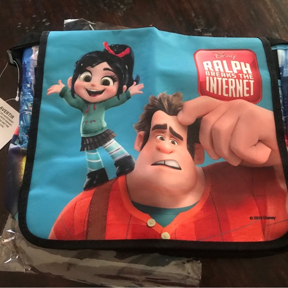 Disney | Accessories | New Disney Wreck It Ralph Schoolcomputer Bag ...